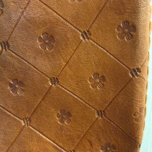 Bags | Leather Artisan Purse Unlined With Small Zippered Pocket Zipper ...